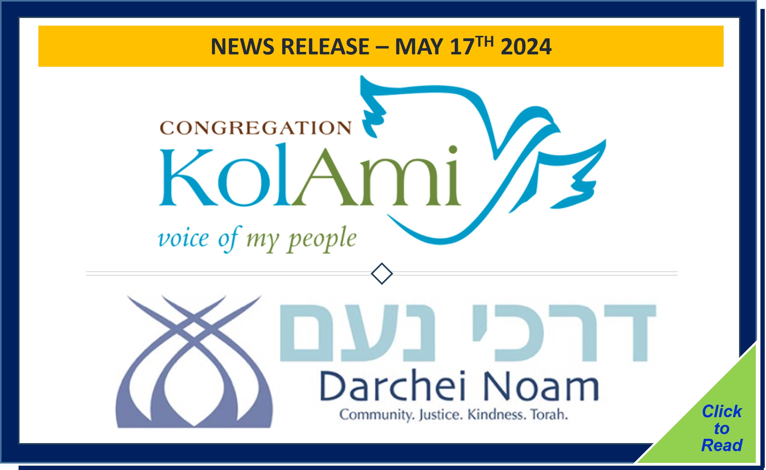 Congregation Kol Ami - Reform Temple in Elkins Park, PACongregation Kol Ami